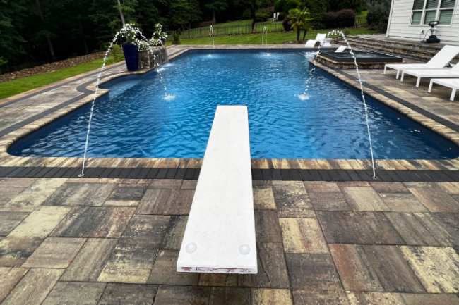Free Upgrade to Decorative Brick | Greenville Pools